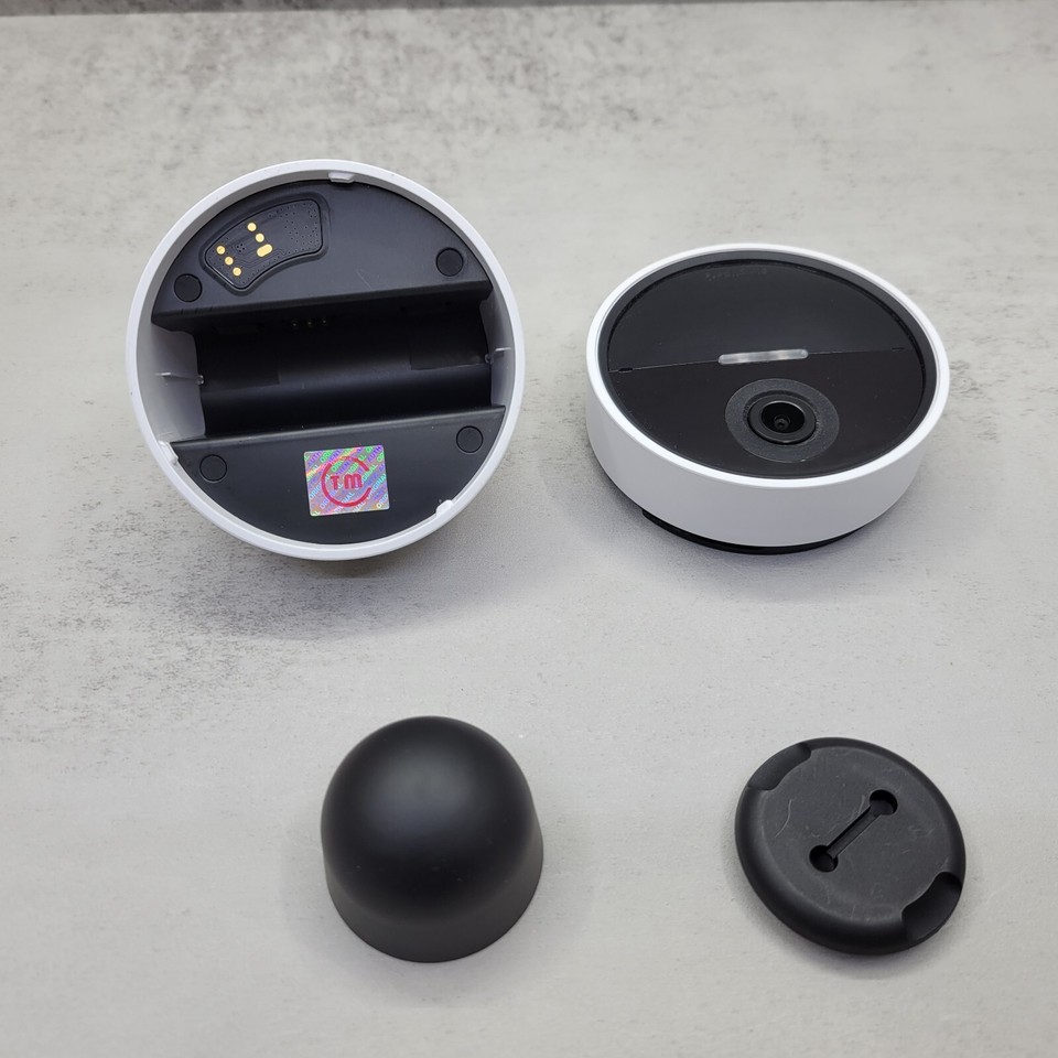 SimpliSafe CMOB1 Wireless Outdoor 1080P Camera with Battery - White ...