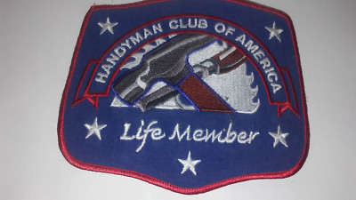 Handyman Club of America Patch- Life Member, New | eBay