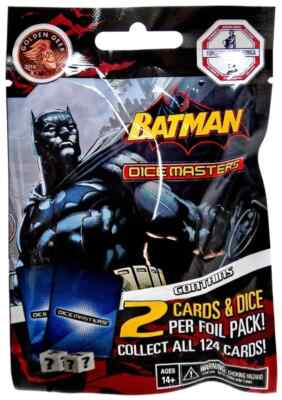 Dice Masters: Batman Foil Pack [ 2 Cards - 2 Dice ] Expansion Booster ...