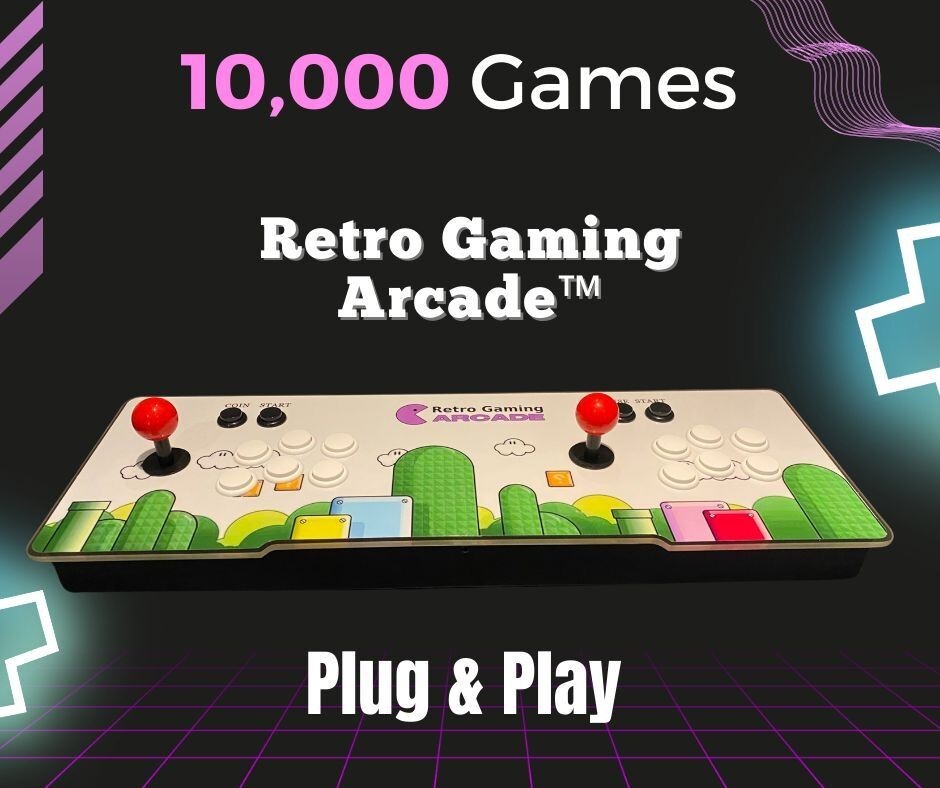 New Retro Gaming Arcade Table Top Arcade Machine 10,000 Games WIFI | eBay