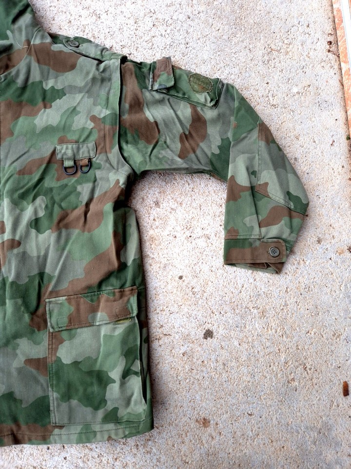 Yugoslavian army JNA m89 camouflage pattern jacket military serbia ...