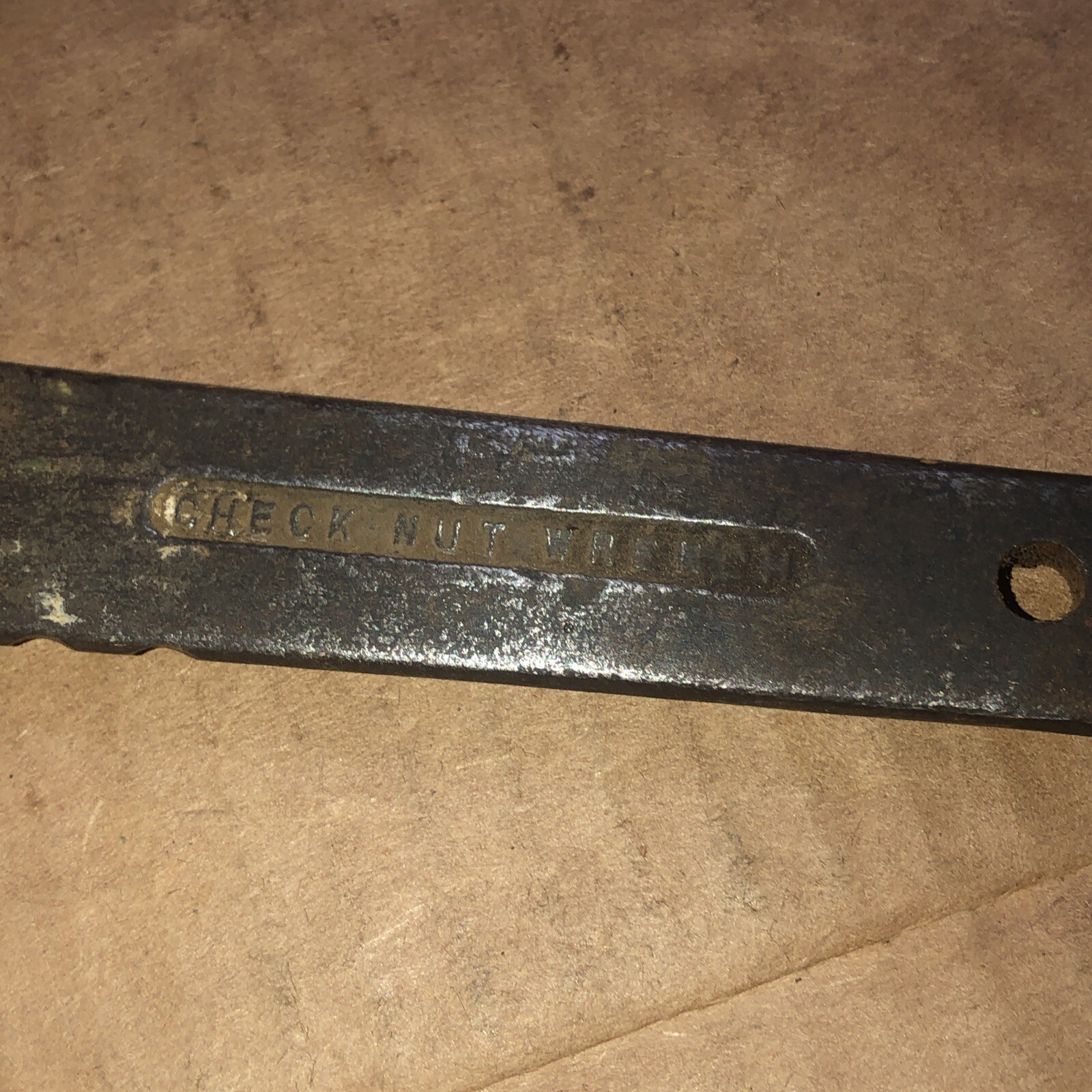vintage JH Williams & co. Check Nut Wrench # 832 15/16” X 1” Old Logo ...