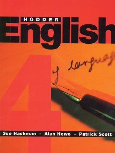 Hodder English 4: Course book: Level 4 by Howe, Alan Paperback ...