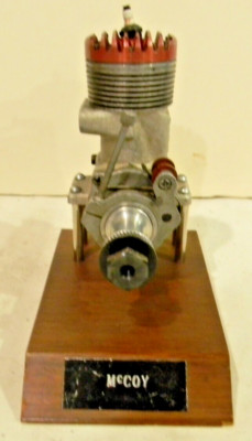 RARE 1958 McCOY 60 RED HEAD SPARK PLUG ENGINE TETHER CAR AIRPLANE STORE ...
