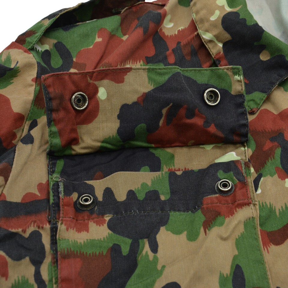Jacket M83 TASS 57 Original Swiss Army Field Alpentarn Camo Shirt ...