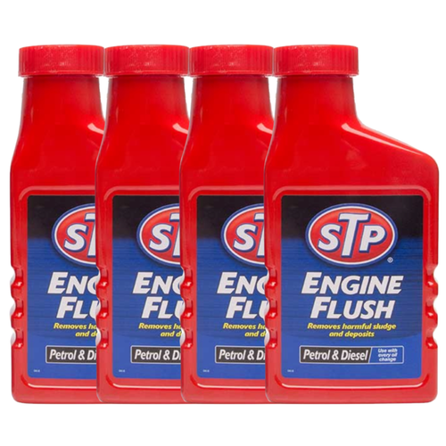 4 x STP Engine Flush For Petrol Diesel Engines Oil Flushing Clean ...