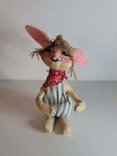 Vintage Annalee 1965 Country Boy Bunny 6" Rare | eBay