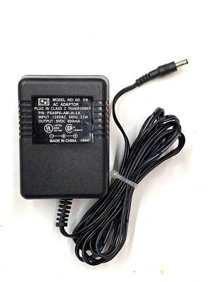 AC Adapter 9VDC 800mA | eBay