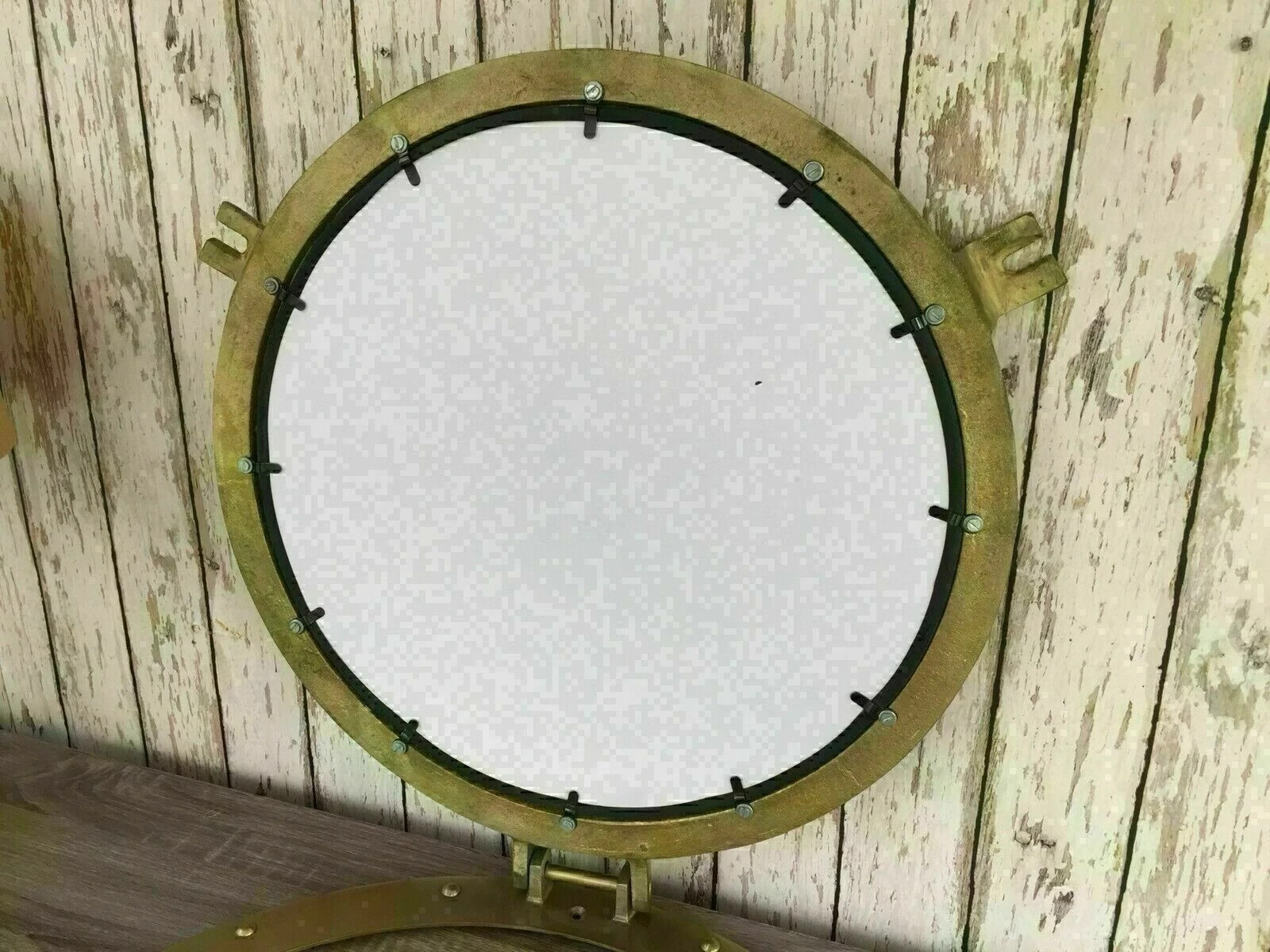 Porthole Brass Antique Maritime Nautical Ship Mirror Wall Decorative ...