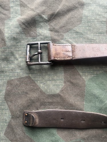 WW2 Swiss army uniform belt original vintage soldier webbing | eBay