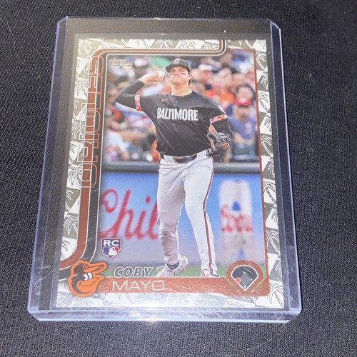 2025 Topps Series 1 Blaster Exclusive Spring Training Foil Coby Mayo RC ...