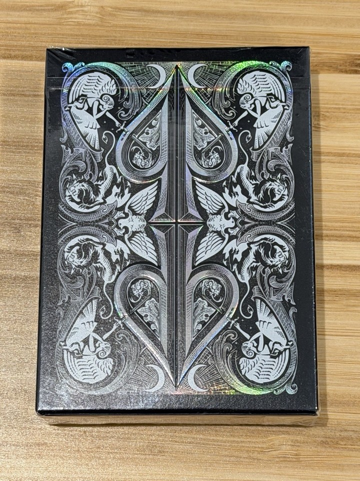 David Blaine #087/500 Onyx Holo Prototype Split Spades Playing Cards 🔴 | eBay