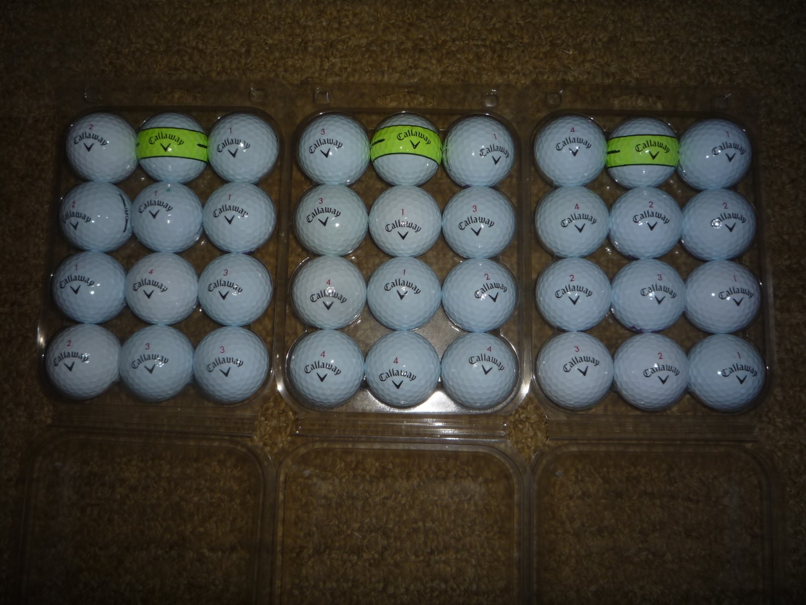 3 Dozen Used Callaway Chrome Soft Golf Balls in AAAAA Condition! | eBay UK