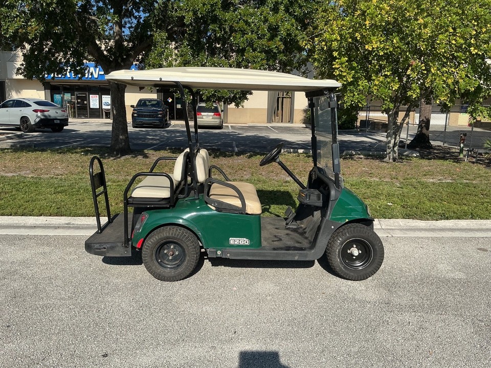 GREEN 2016 ezgo 48v RXV 4 seat Passenger golf cart fast | eBay