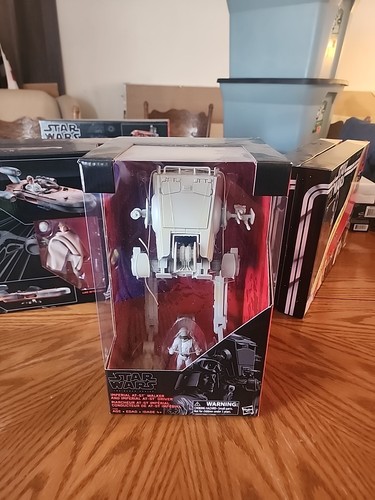 Star Wars Black Series Imperial AT-ST Walker And Driver Hasbro 2016 ...