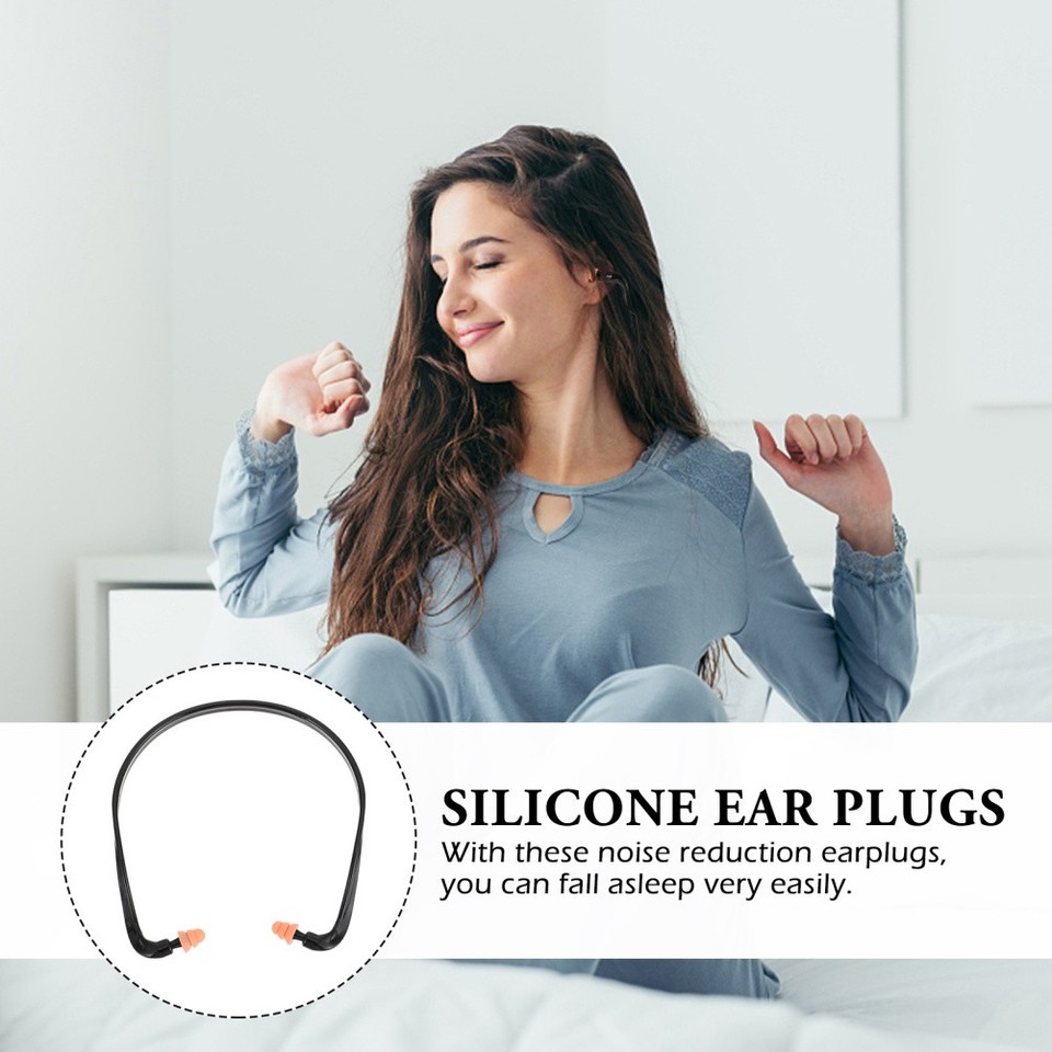 10pcs Banded Ear Plugs Banded Silicone Ear Buds Ear Plugs for Noise ...