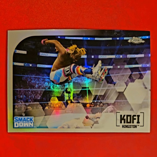 Kofi Kingston 80 Card Lot WWE Shirt Relic Liftoff /99 Parallels SPs ...