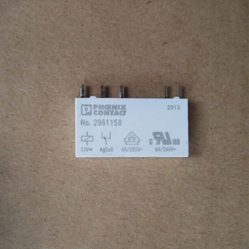 1pc PHOENIX No.2961150 Power Relay 12VDC 5Pin 6A | eBay