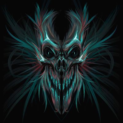 SCREAMING SKULL VINYL 3M USA MADE DECAL STICKER TRUCK WINDOW BUMPER ...