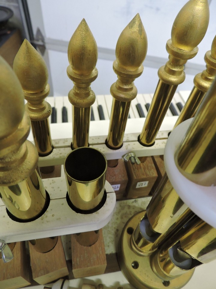 Air Calliope, 41 Brass Pipes, Low Pressure Blower, 37 Keys w/ Train ...