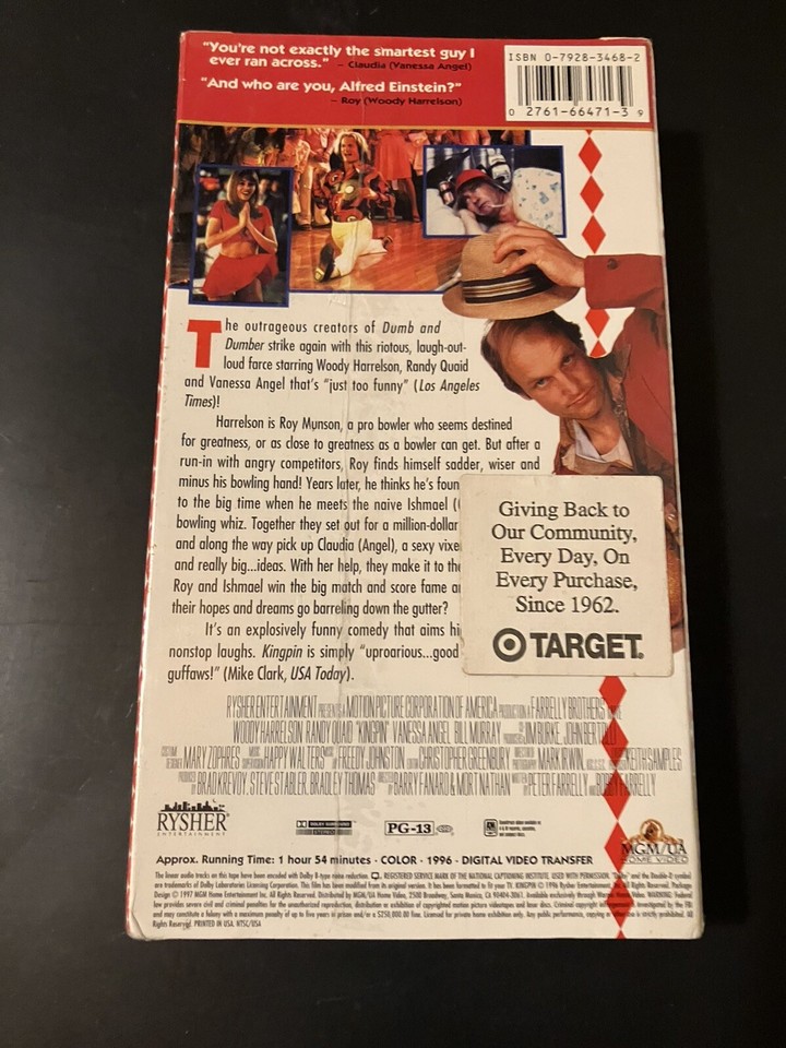 Kingpin (VHS, 1997, Widescreen) 27616647139| eBay
