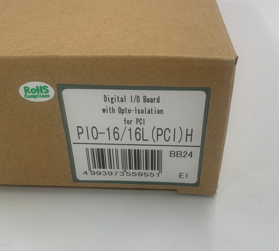 CONTEC PIO-16/16L(PCI)H Digital I/O board with opto-isolation for pci ...