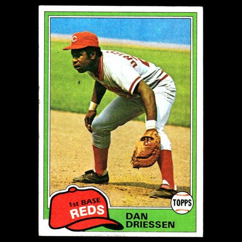 1981 Topps - Dan Driessen #655 Cincinnati Reds ⚾ Baseball Card | eBay