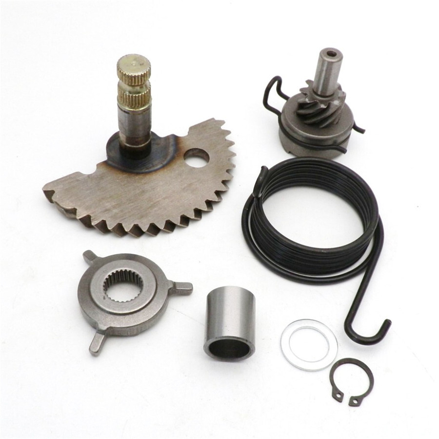 ATV Kick Start Gear Kits With Spring Idle Gear Shaft For GY6 50cc 60cc ...