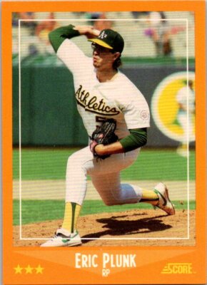 1988 Score Baseball #614 Eric Plunk | eBay