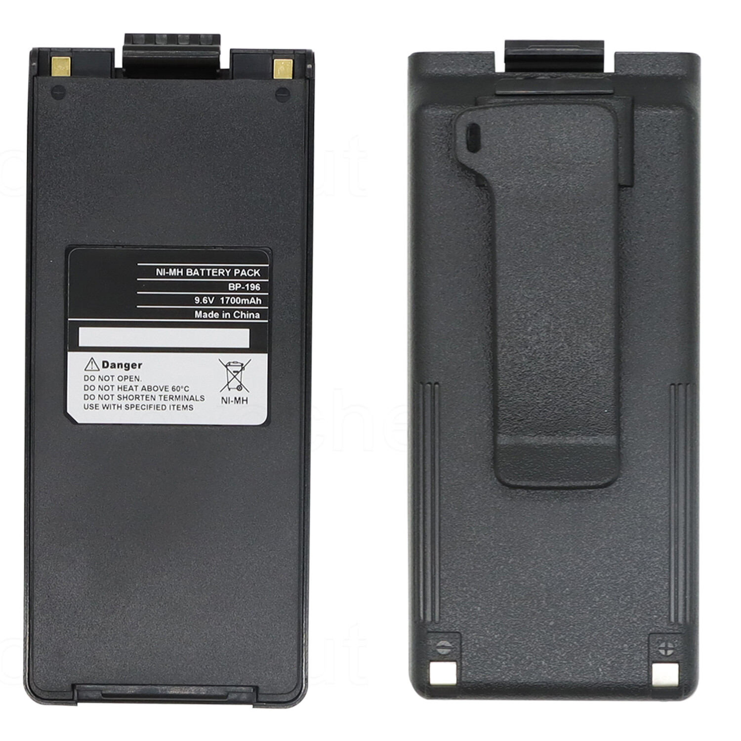 For ICOM IC-F4S IC-F4TR IC-A4E IC-F3S IC-T2A IC-T2H Battery BP-196 ...