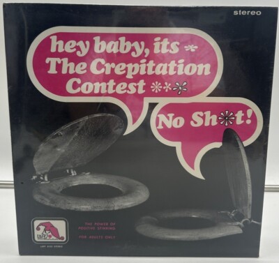 Laff Records New 1971 Vinyl LP Hey Baby Its The Crepitation Contest No ...