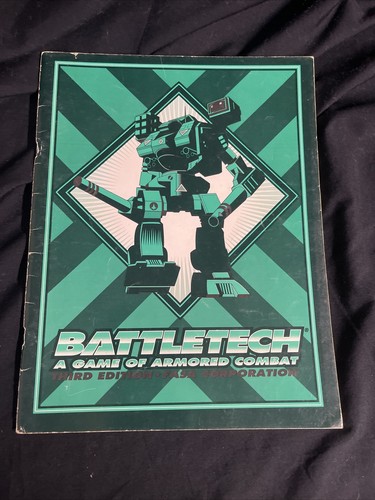 Rules Booklet (Battletech: A Game of Armored Combat Third 3rd Edition ...