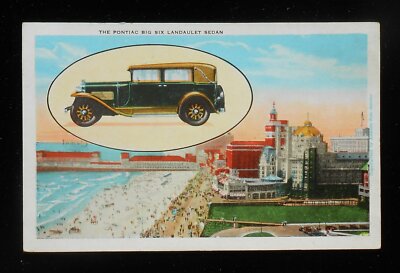 1920s Pontiac Big Six Landaulet Sedan Exhibition General Motors ...