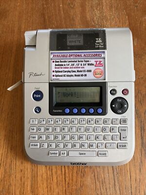 Brother P- Touch Model 1830 9/64-3/4" 3.5-18mm - Tested And Working. | eBay