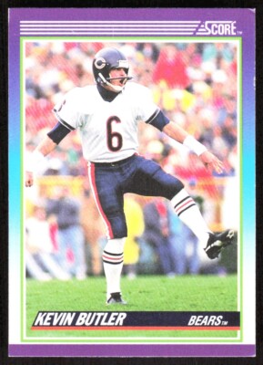 1990 2932A Score Kevin Butler Chicago Bears #134 | eBay