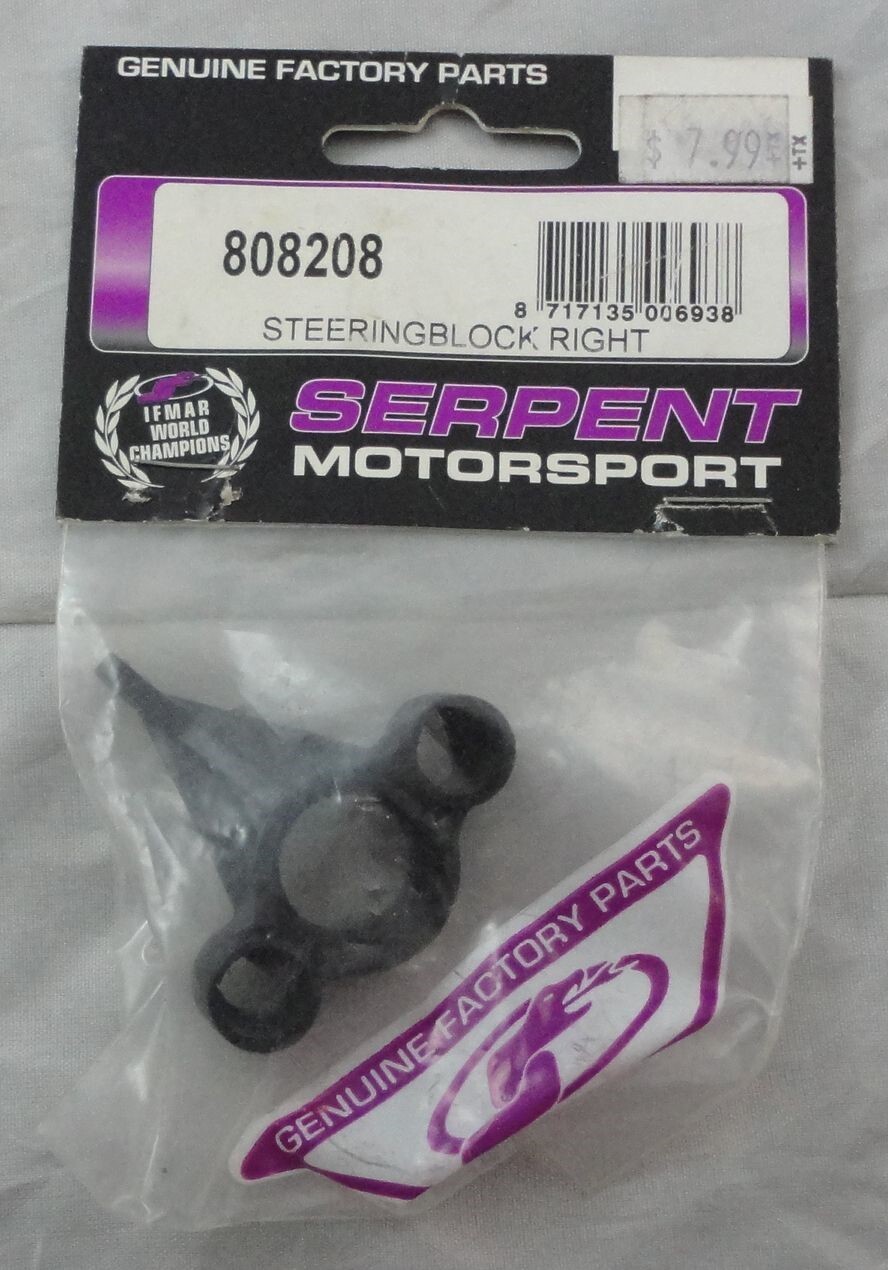 Serpent Racing 835 4WD Impact M2 Right Steering Block SER808208 ...
