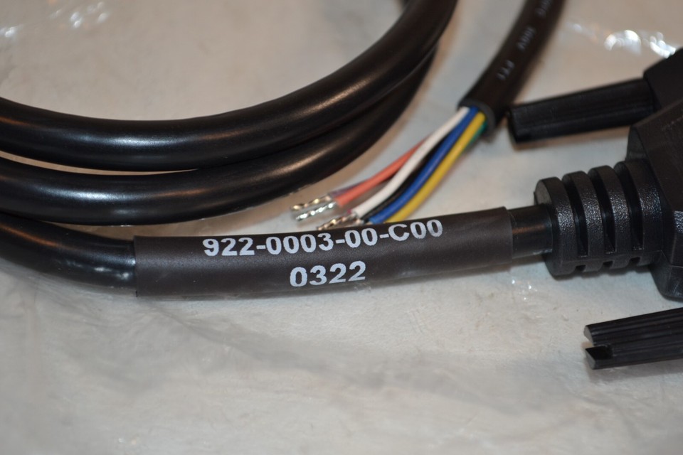 25 Pin Female Shielded Cable with Wire Open End 922-003-00-C00 0322 | eBay