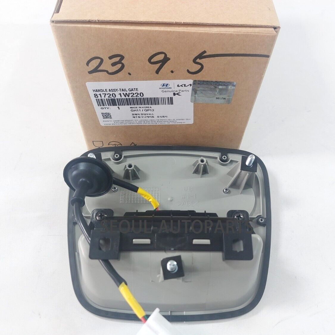 Original 817201W220 Rear Trunk Handle for Kia RIO 2012 2013 2014 2015 ...