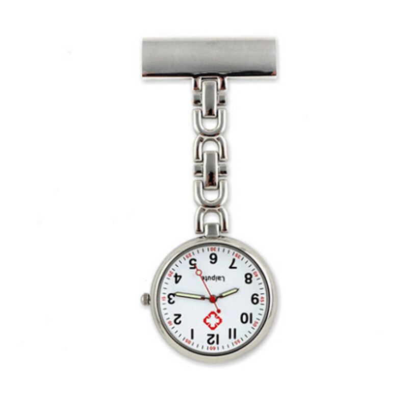 New Clip on Nurse Watch Pin Brooch Quartz Pocket Watch for Men Women | eBay
