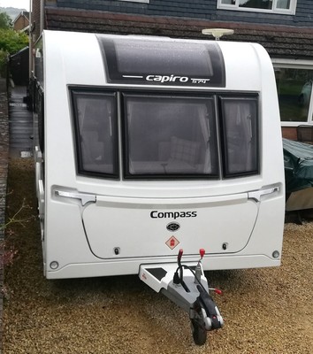 2019 Compass Capiro 574 - 4 berth, Centre Washroom , Motor mover | eBay UK