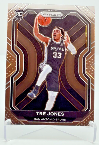 Tre Jones 2020-21 Panini Prizm Basketball Base Rookie Card RC #291 ...