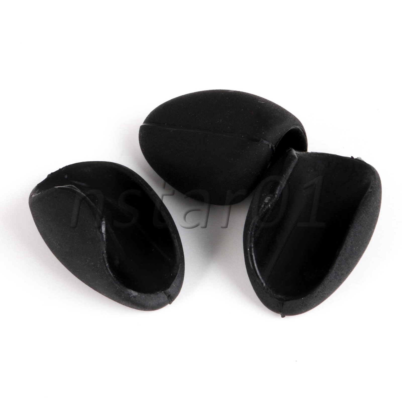 Soft Rubber Thumb Rest Cushion Finger Covers for Flute Practice Set of ...