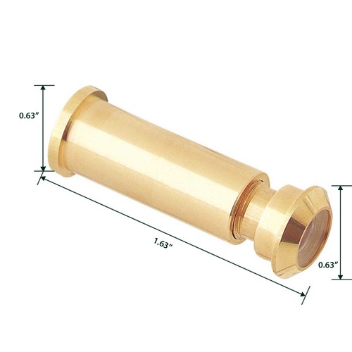 Large Door Viewer 160 Degree Solid Brass Wide Eye Viewer Renovators ...