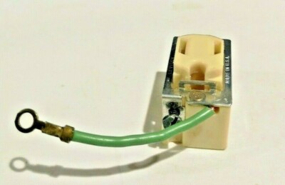 DESPARD IVORY INTERCHANGEABLE Grounded Single Receptacle Outlet with ...