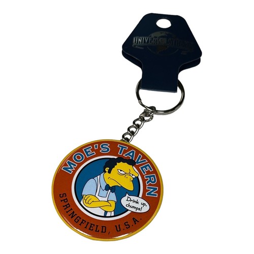 Universal Studios The Simpsons Moe's Tavern Bottle Opener Keychain | eBay