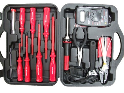 CONSTRUCTION 29PCS ELECTRICAL TOOL SET MULTIMETER & ELECTRICAL ...