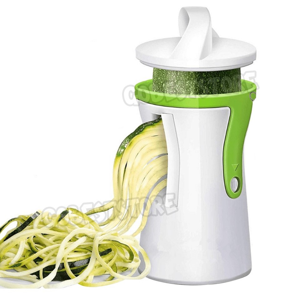 Spiral Vegetable Cutter Slicer "Veggetti'' Spiralizer Veggie Pasta ...