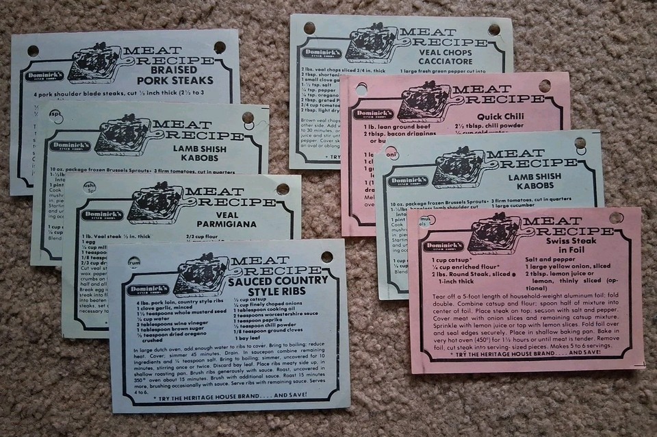 Lot of 20 Vintage COOK BOOKS & RECIPE BOOKLETS - 60s to 80s - FUN TO ...