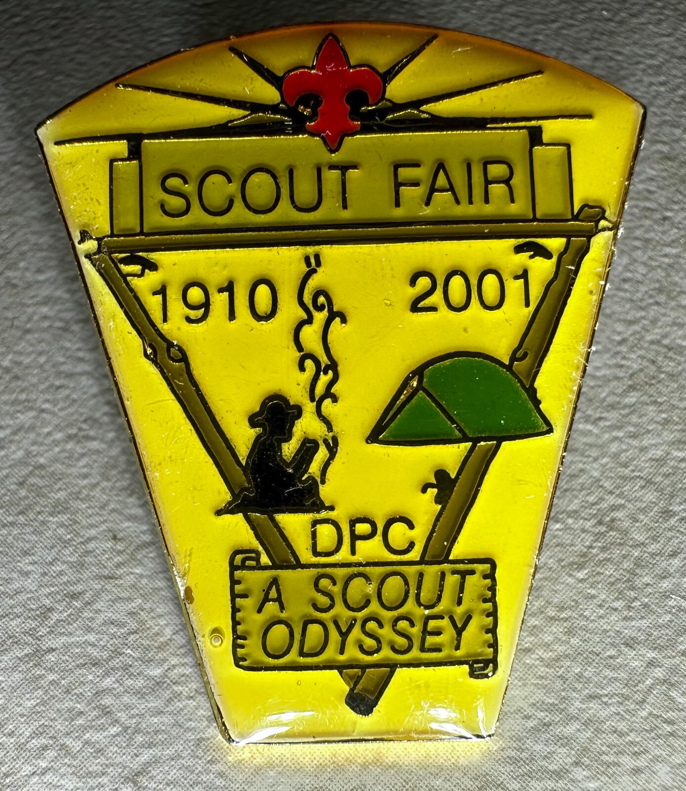2001 Desert Pacific Council Scout Fair Pin - Boy Scouts of America | eBay