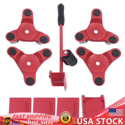 Heavy Furniture Roller Set Shifter Lifter Wheel Mover Easy Moving ...